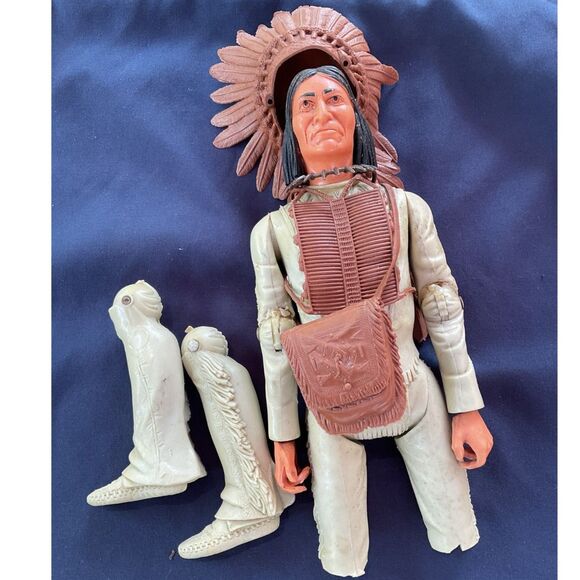 Toys | Vintage 6s Marx Geronimo Figure See Condition | Poshmark
